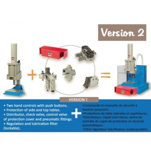 Pneumatic bench presses - 8PHR