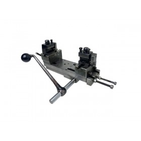 Lever - operated cutting-off carriage