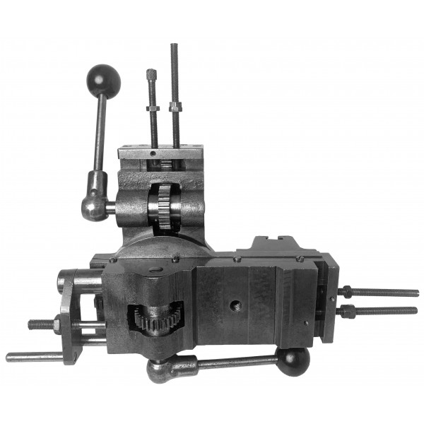 Lever - operated cutting-off carriage