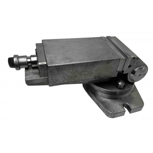 Inclinable rotary vice