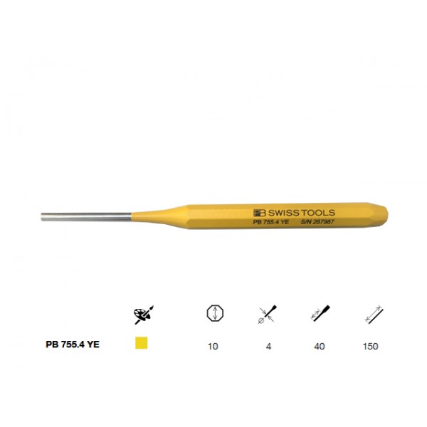 PB Swiss Tools - Parallel pin punch - Unit
