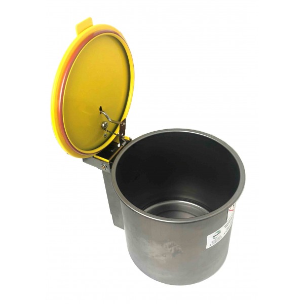 Récipient de lavage (3L) inox avec couvercle de sécurité