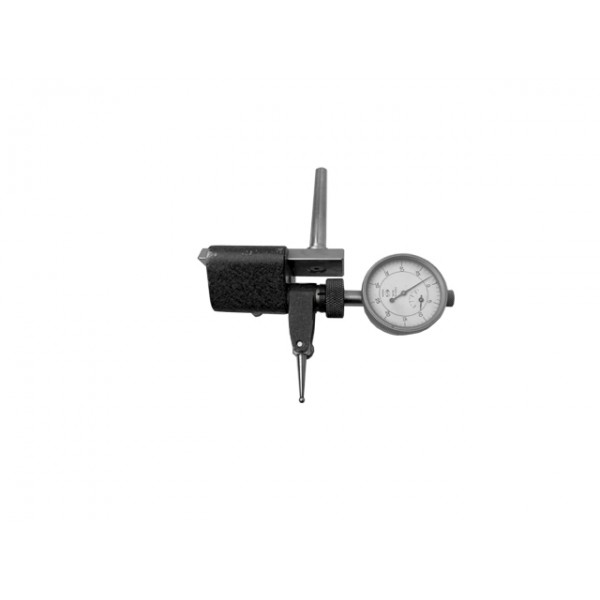 Setting attachment dial indicator for 0.01mm