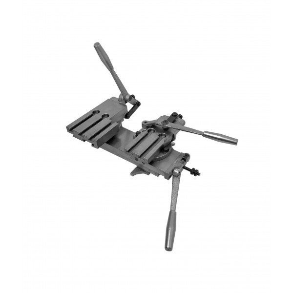 Lever-operated carriage with 2 longitudinal slides - Schaublin 70