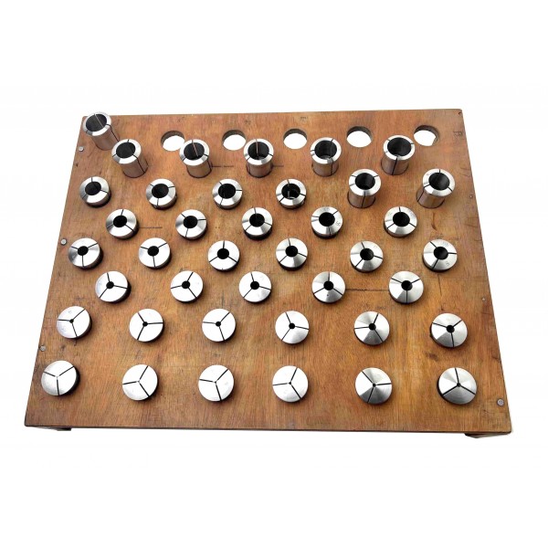 40 Collets set Schaublin W20 80-00004K-D01