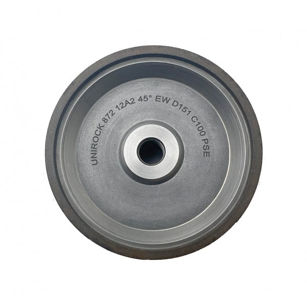 Grinding wheel with integrated cleats in the steel body - EWAG WS11