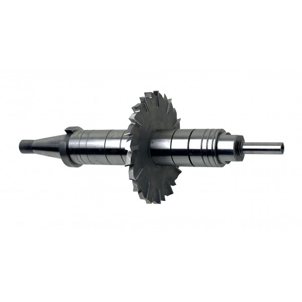 Long milling arbor with guiding pin - ISO30 - M12