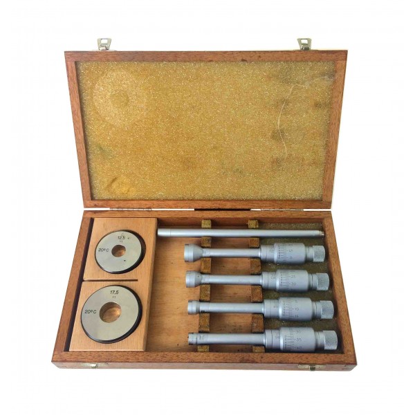 Set of analogue internal micrometers ETALON - Ø10-20 mm