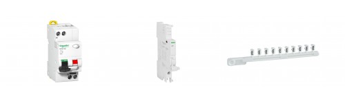 Modular devices on din rail